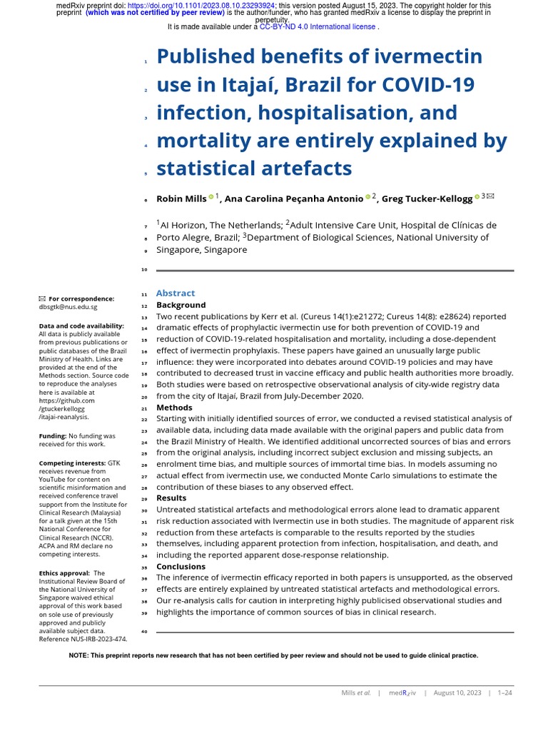 MIlls Et Al | PDF | Medicine | Health Sciences