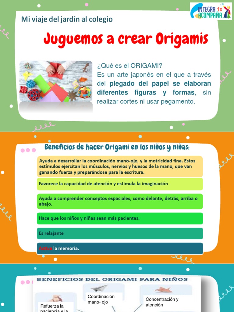 Origami para Niños: Aprende Jugando | PDF | Origami