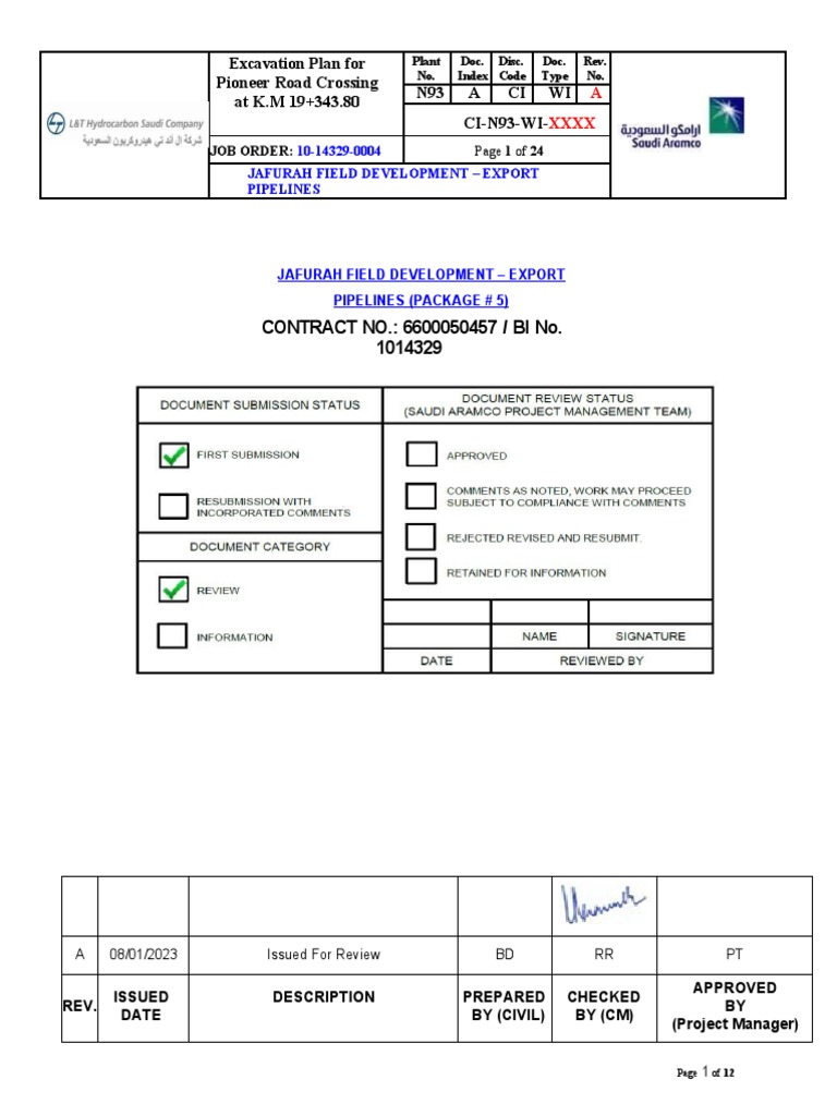 Excavation Safety Plan Guide | PDF | Personal Protective Equipment ...