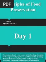 TLE Food Processing: Quarter 1 - Module 2 | PDF | Foods | Curing (Food ...
