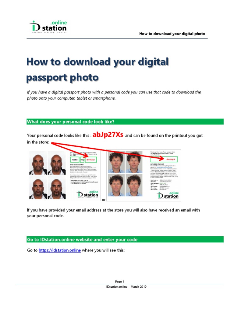 How To Use Your Personal Code | PDF | Digital Photography | Online And ...