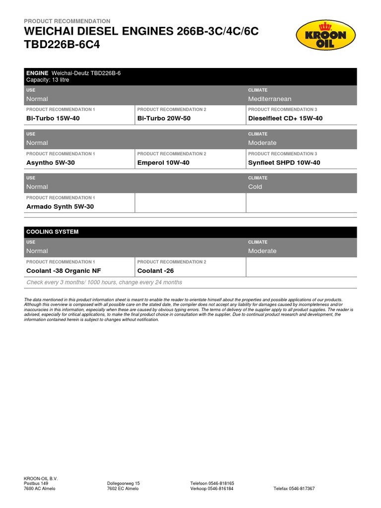 6C TBD226B-6C4 | PDF