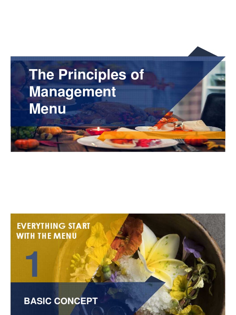 Menu Engineering | PDF