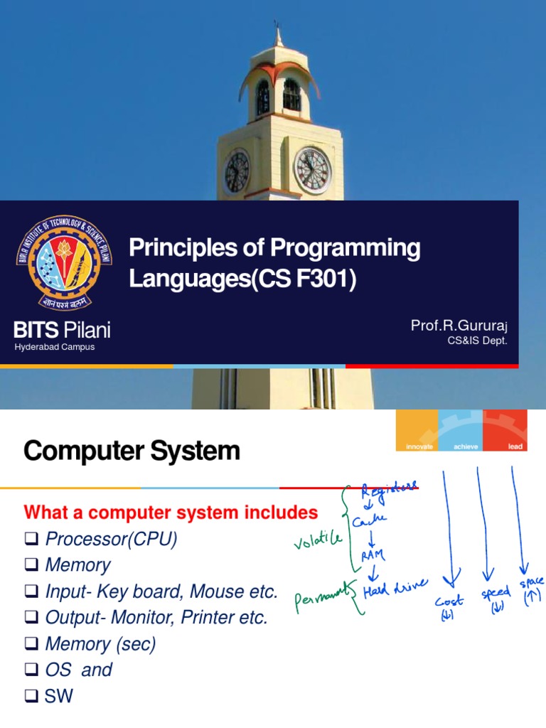 Principles of Programming Languages Overview | PDF | Programming ...