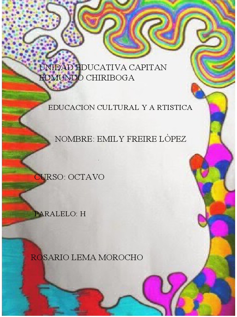 Unidad Educativa Capitan Edmundo Chiriboga: Educacion Cultural Y A ...