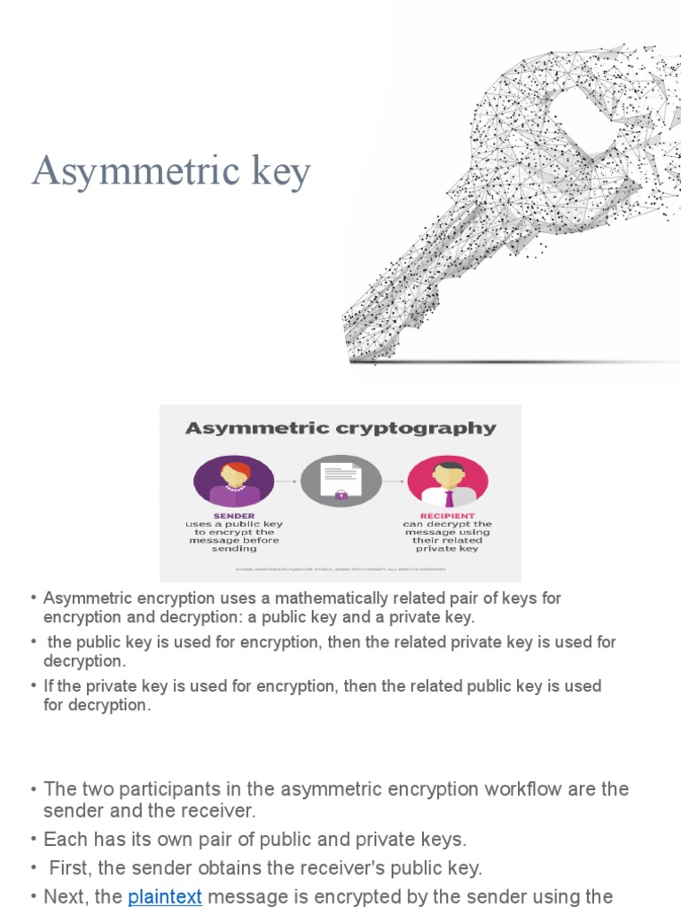 Asymmetric Key | PDF | Public Key Cryptography | Key (Cryptography)