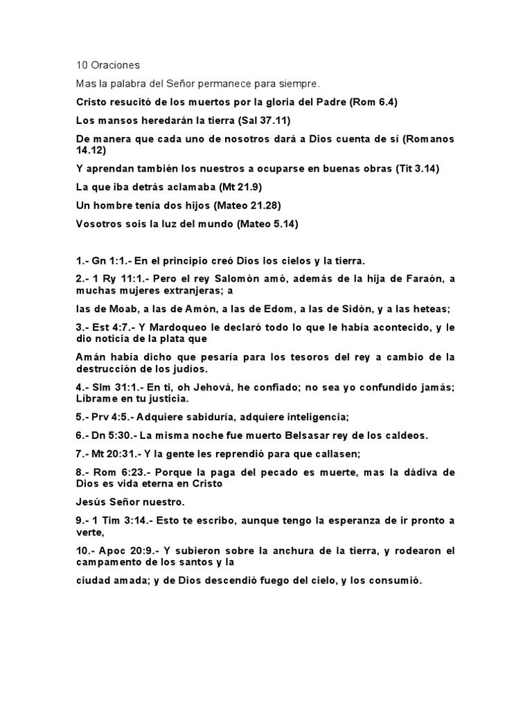 10 Oraciones Gramatica Pdf