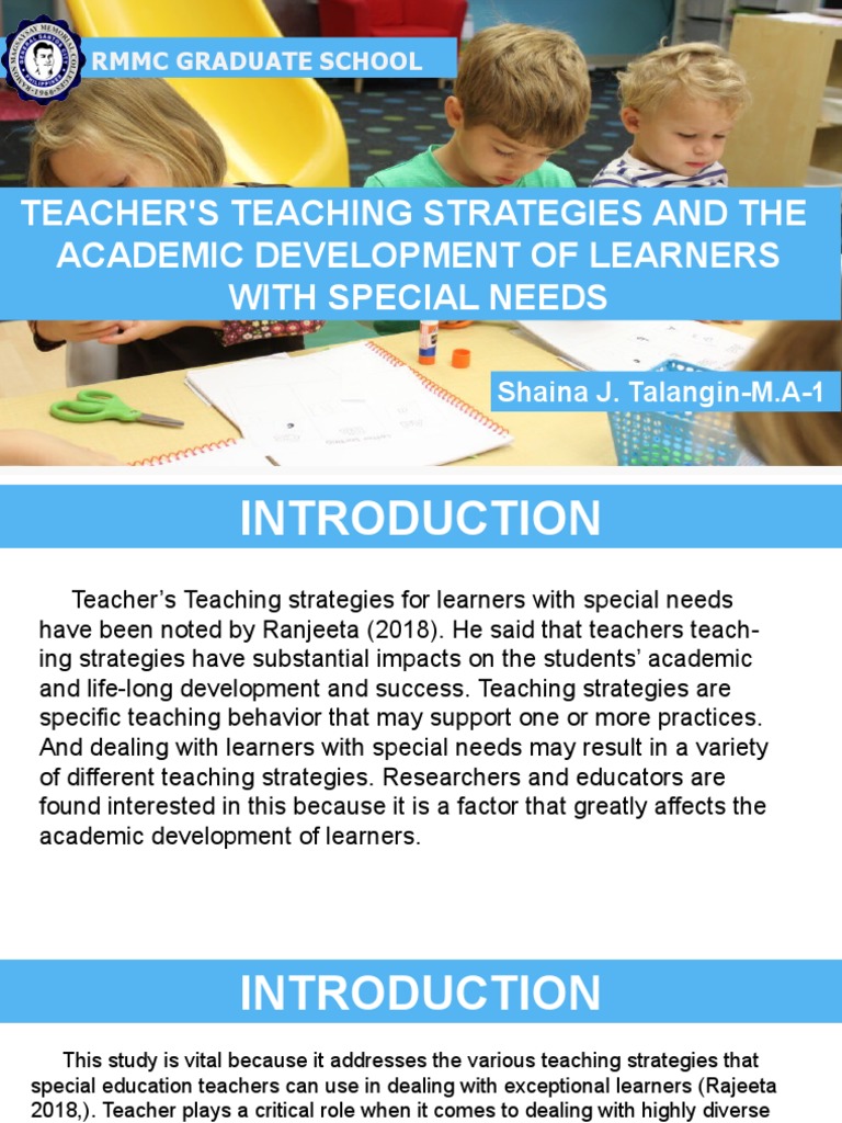 Shaina Thesis Proposal | PDF | Autism Spectrum | Learning