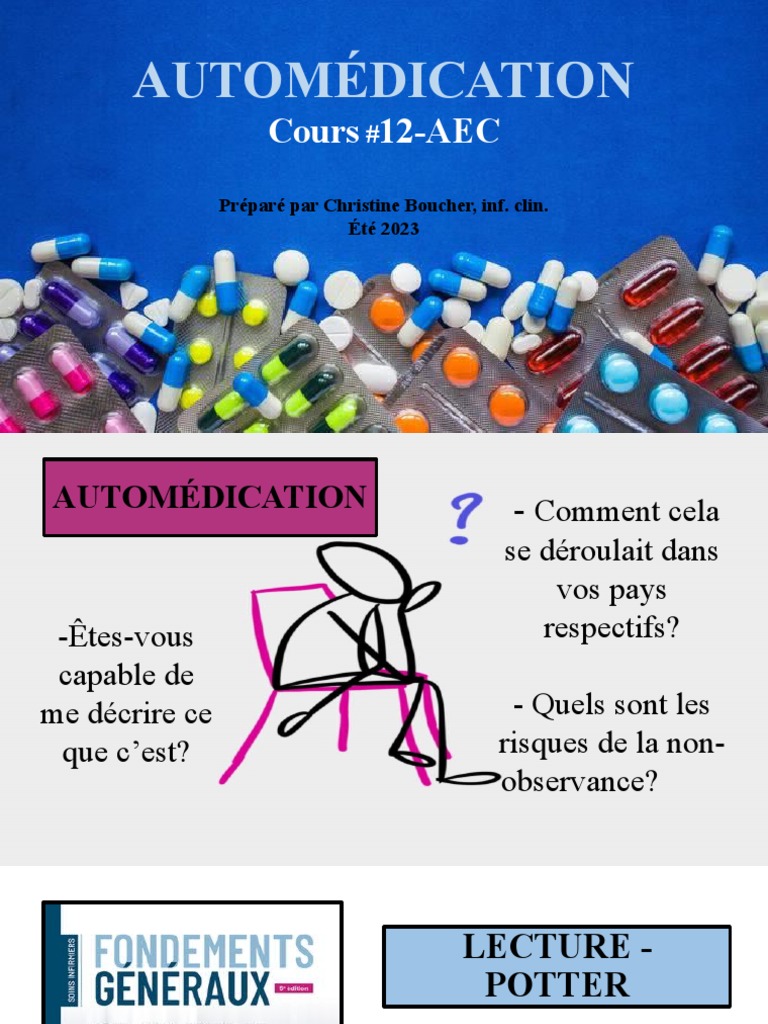 Évaluation de l'automédication chez les aînés | PDF | Effet indésirable ...