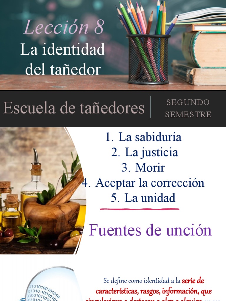 Leccion 8 La Identidad Del Tañedor | PDF