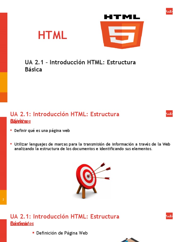 HTML CLASE 1 Estructura Basica | PDF