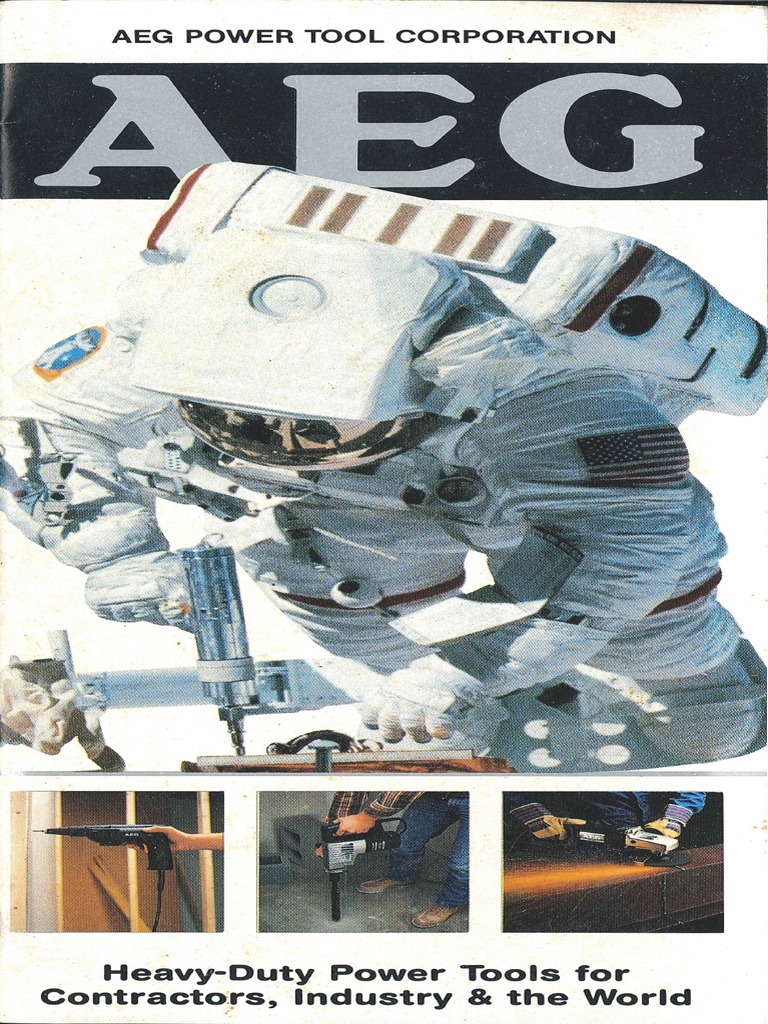 AEG Power Tools 1985 Catalog | PDF | Electric Motor | Drill