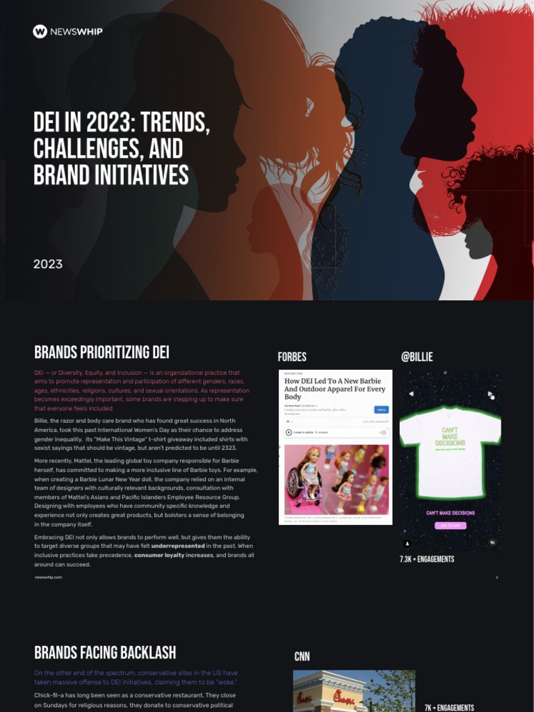 NewsWhip DEI Report 2023 | PDF