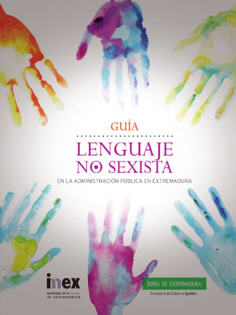 Guia Lenguaje No Sexista | PDF | Sexismo | Género gramatical