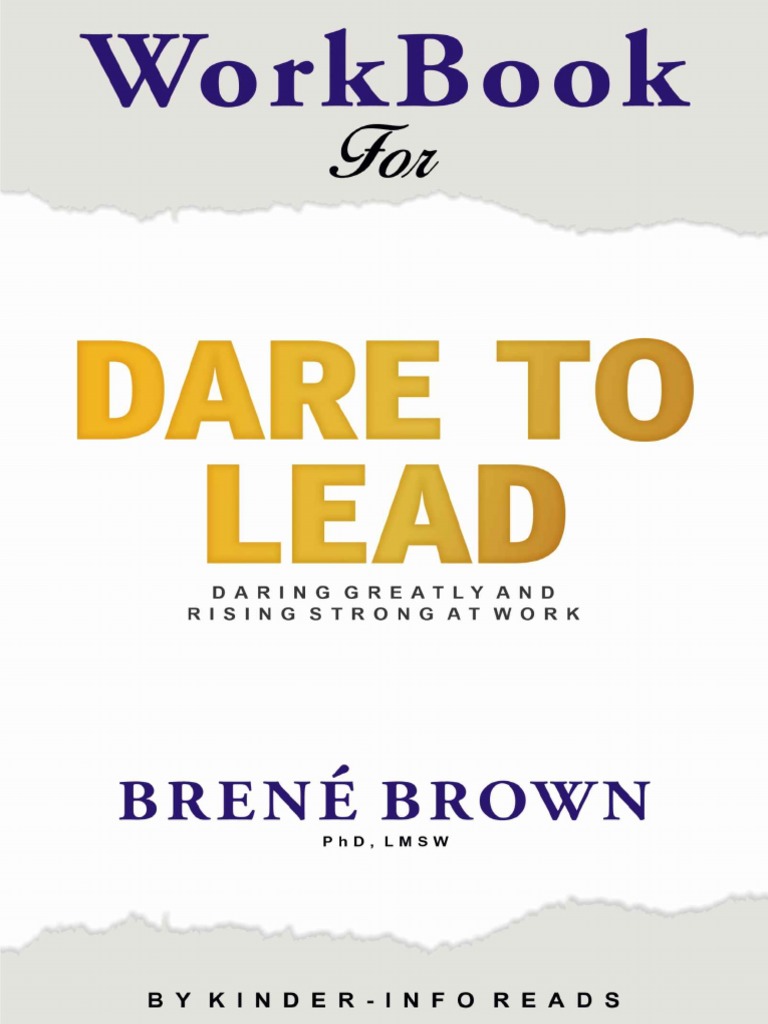 Workbook for Dare to Lead • Brave Work. Tough Conversations. Whole ...