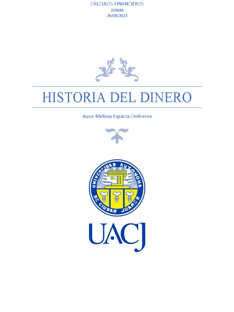 Historia Del Dinero | PDF | Dinero | Moneda