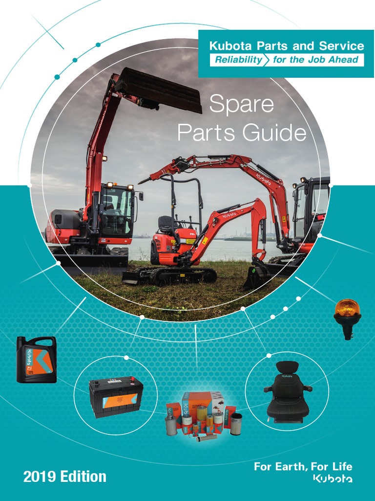 KUBOTA - Spare Parts Catalogue TP | PDF | Lubricant | Motor Oil