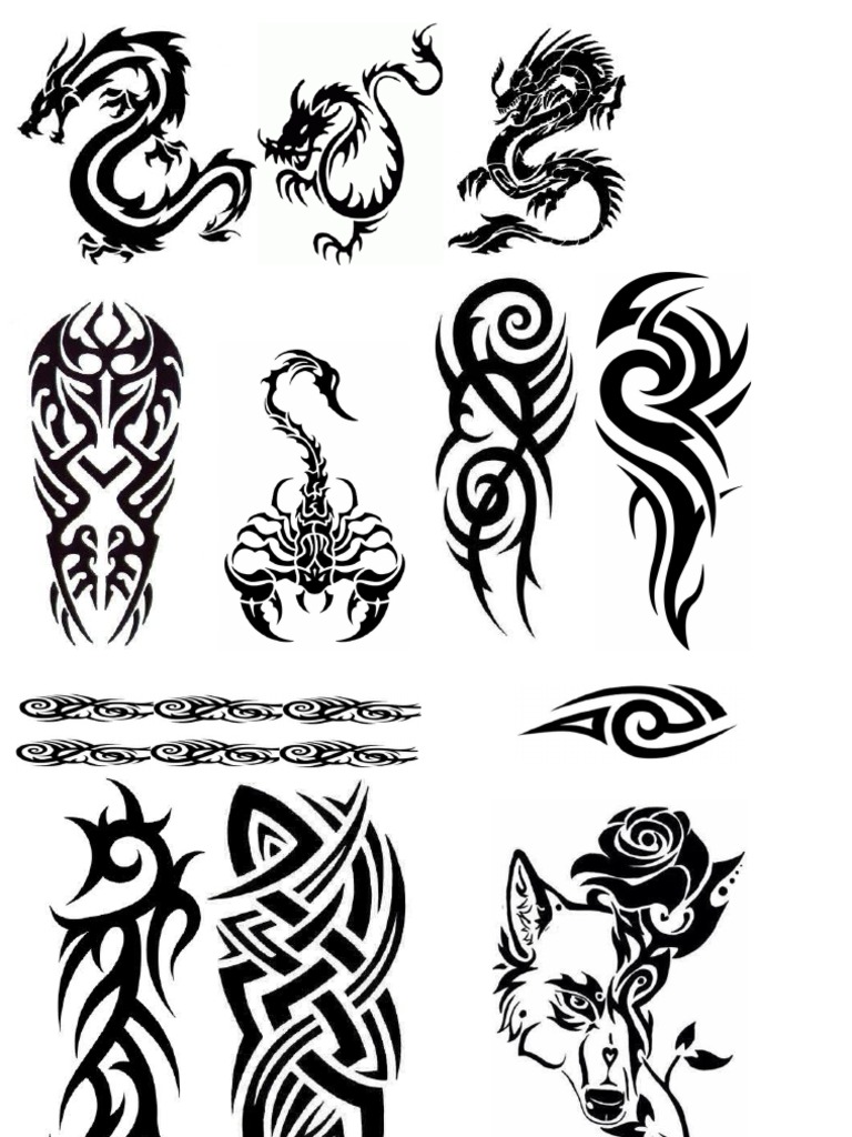 moldes de tatuajes | PDF