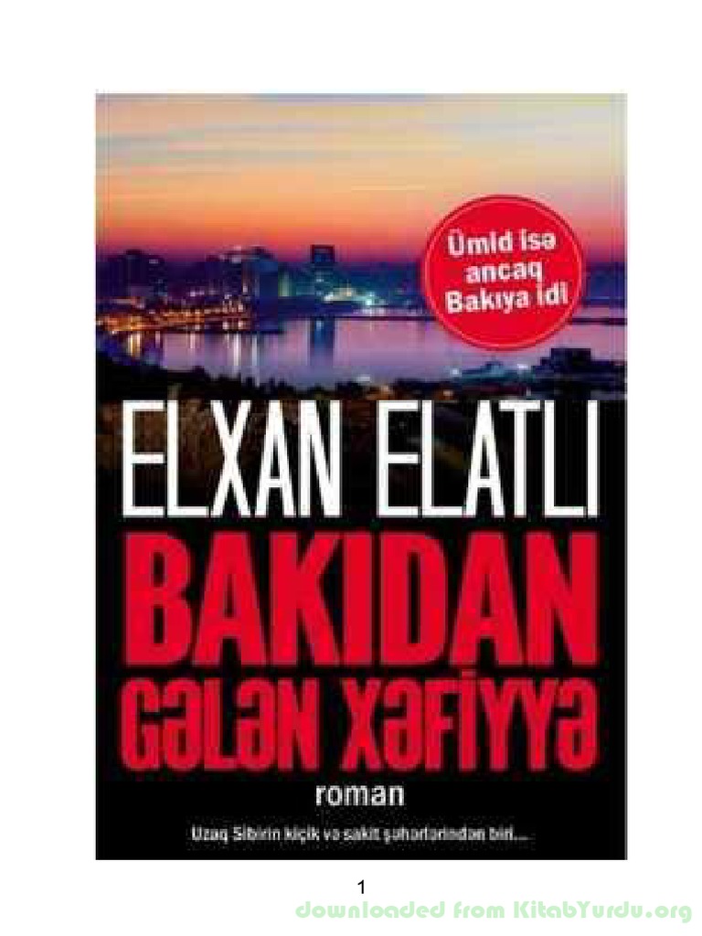 Elxan Elatli Bakidan GƏLƏN Xəfiyyə | PDF