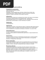 Inserto Levoferin Jarabe | PDF | Medicamentos con receta | El embarazo