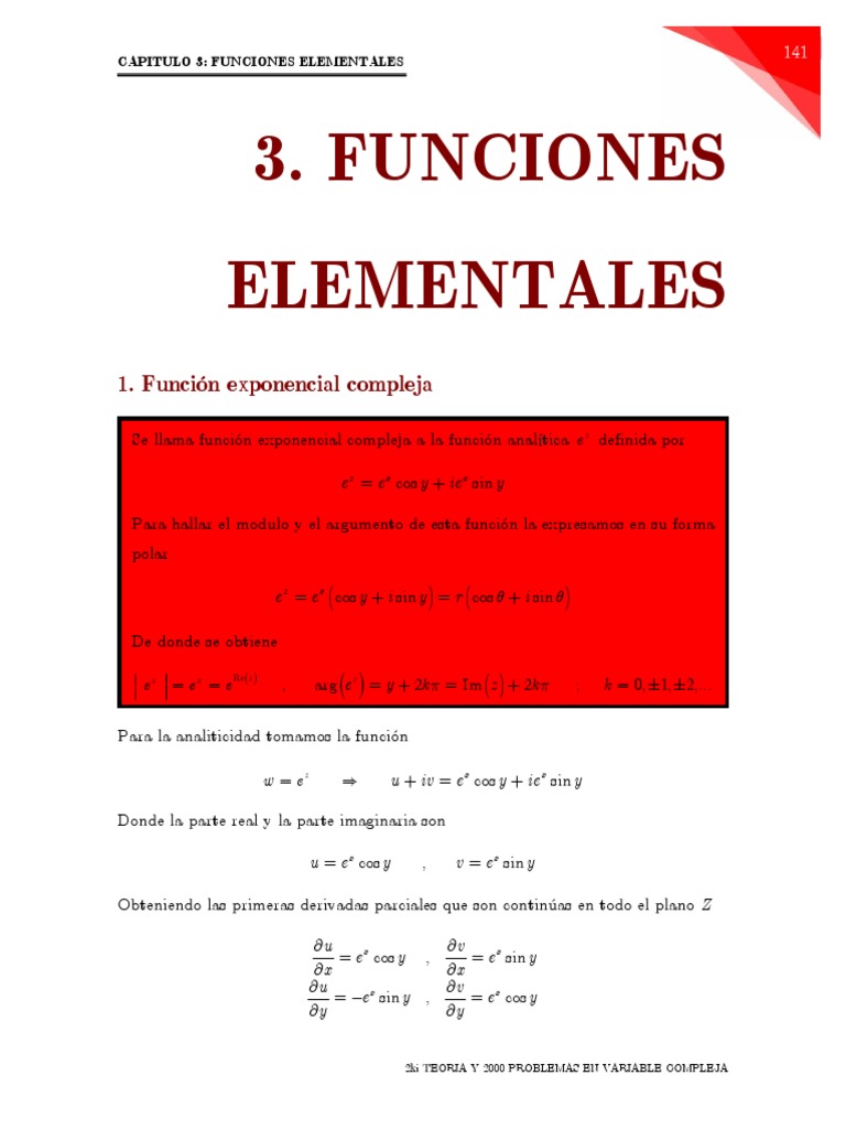 CAP3 FUNCIONES ELEMENTALES | PDF
