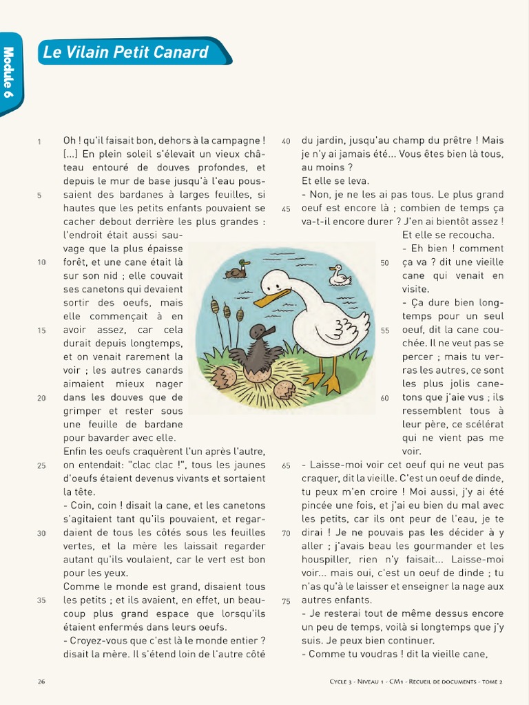 Le Vilain Petit Canard | PDF
