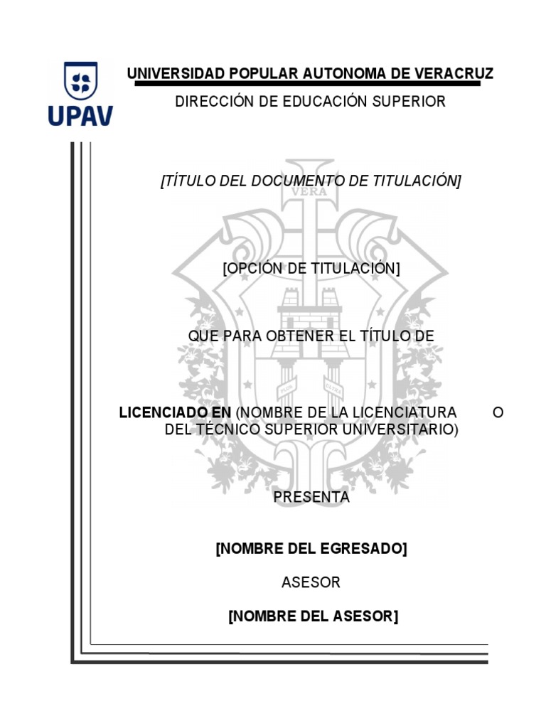 Portada y Contraportada Upav 2023 | PDF