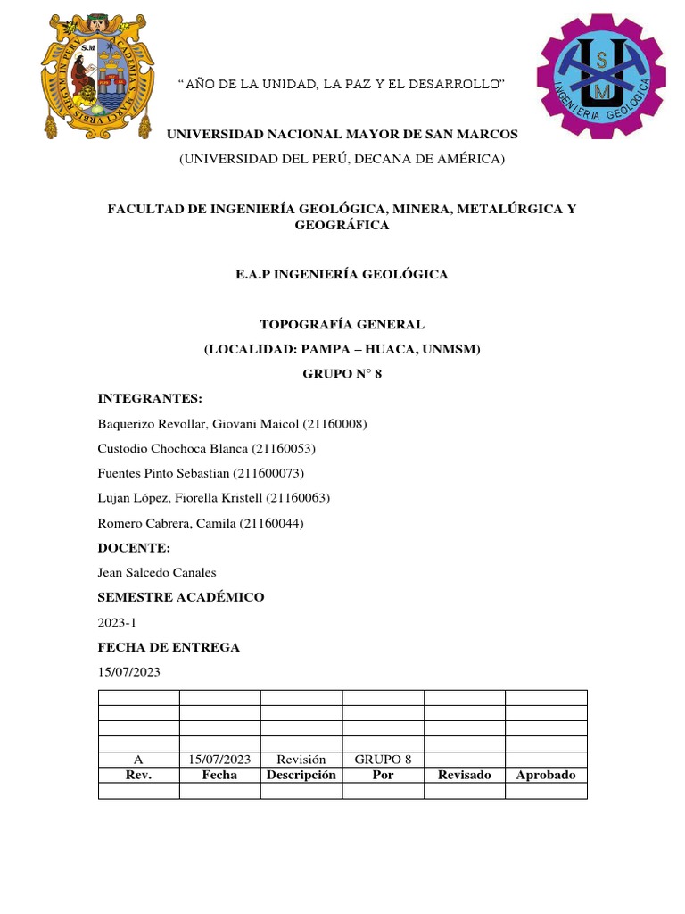 Informe de Nivel Geometrico | PDF | Geodesia | Medición