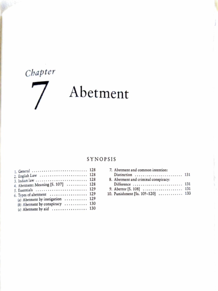 Abetment | PDF