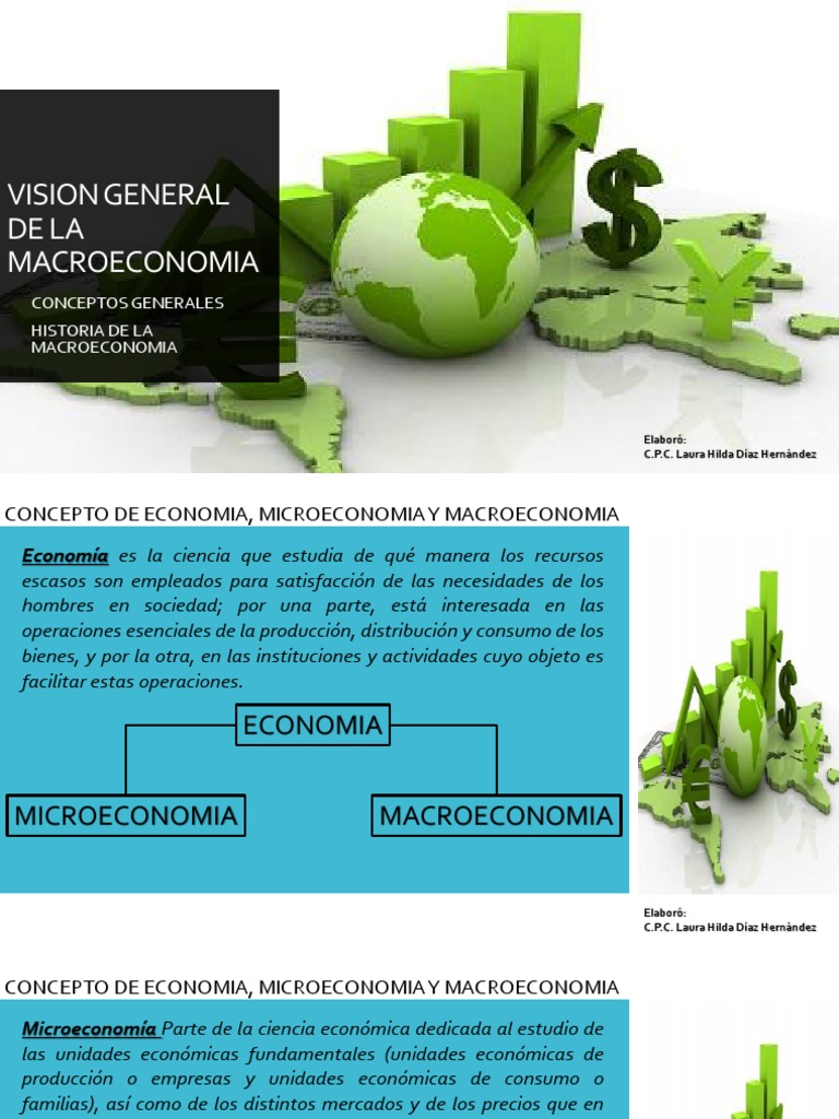 Vision General de La Macroeconomia | PDF