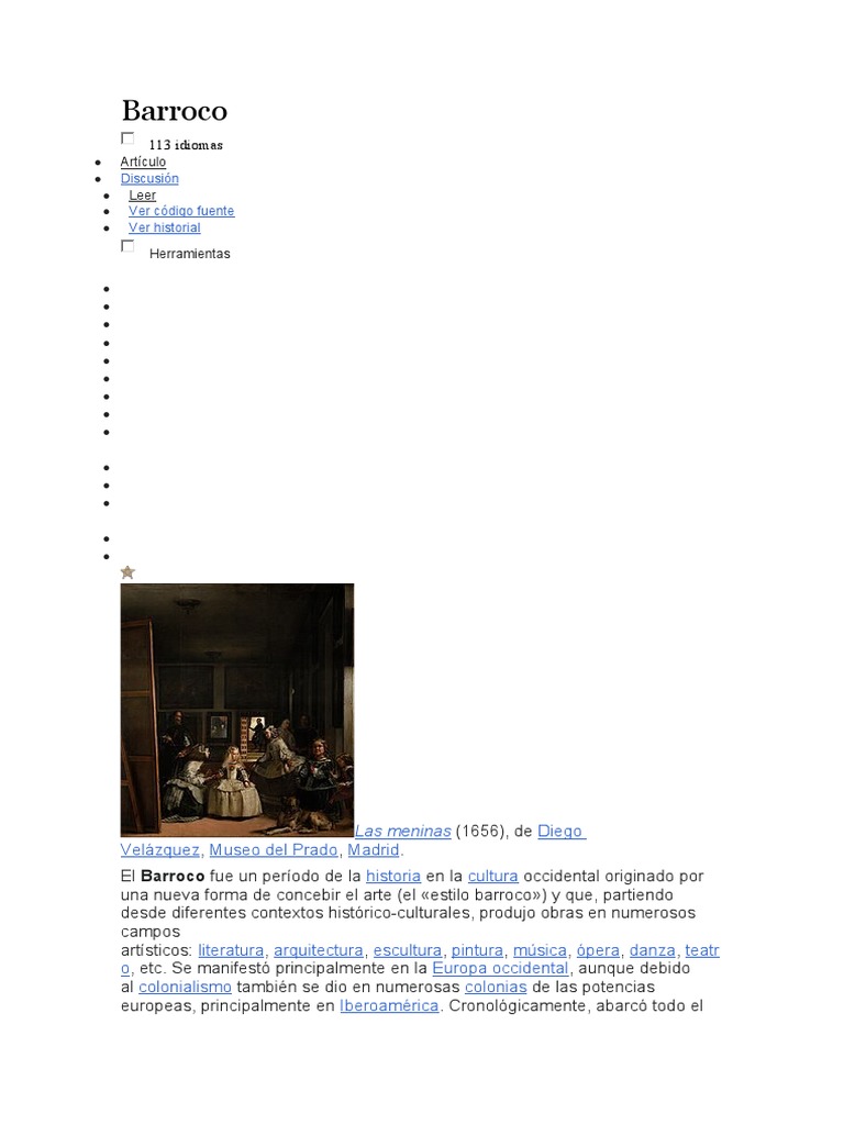 Barroco | PDF | Barroco