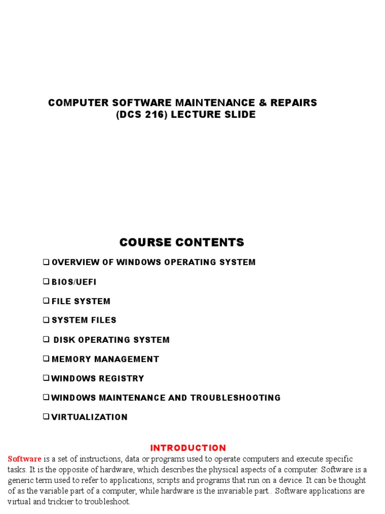 DCS216 Compiled Note-1 | PDF | Games & Activities | Technology & Engineering