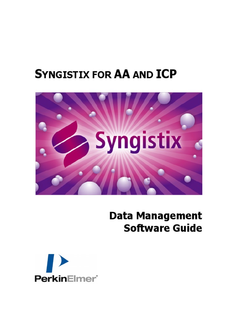 09931146E Syngistix Data Manager Guide | PDF
