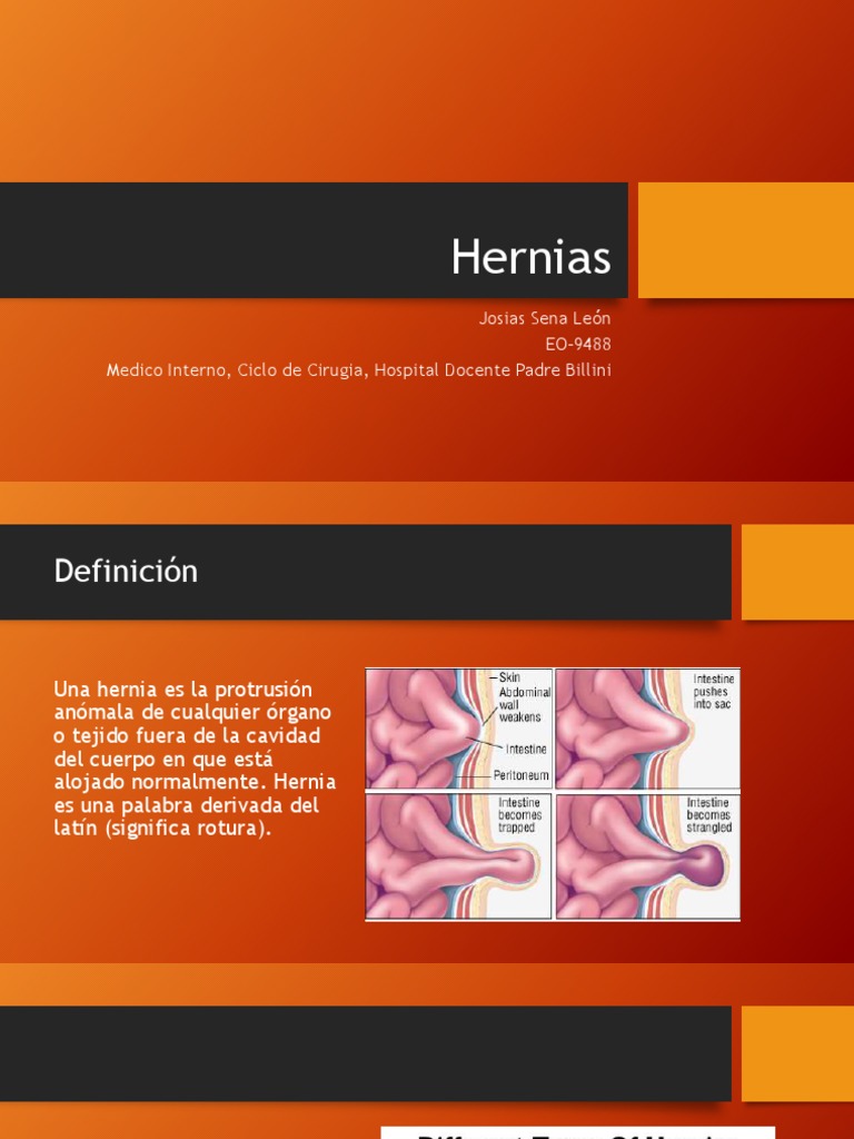 Hernias 151008081656 Lva1 App6892 | PDF | Abdomen | Anatomía