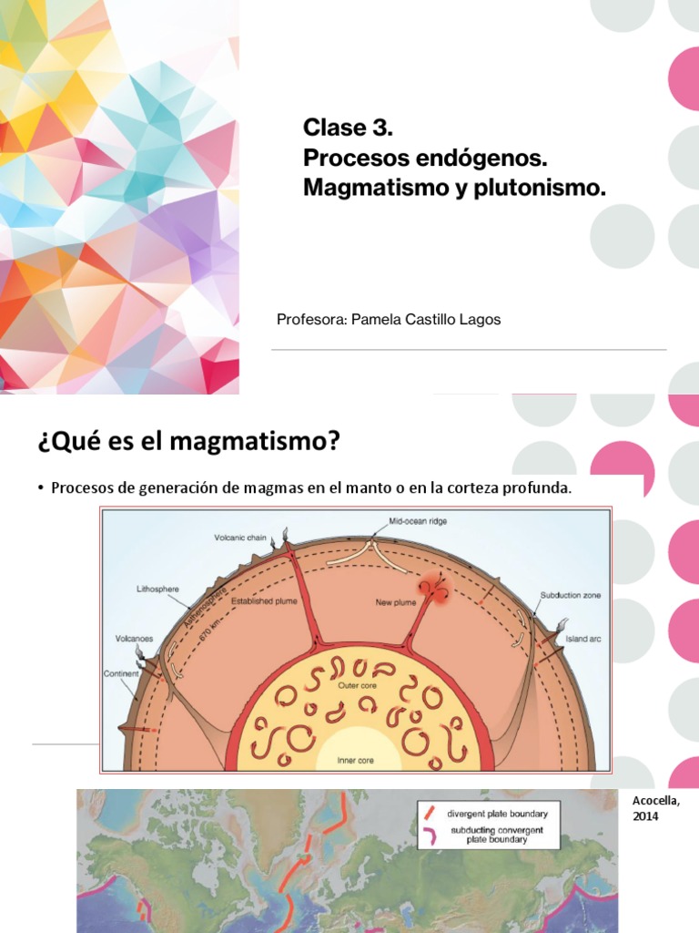 Clase 3.magmatismo y Plutonismo | PDF | Magma | Roca (geología)