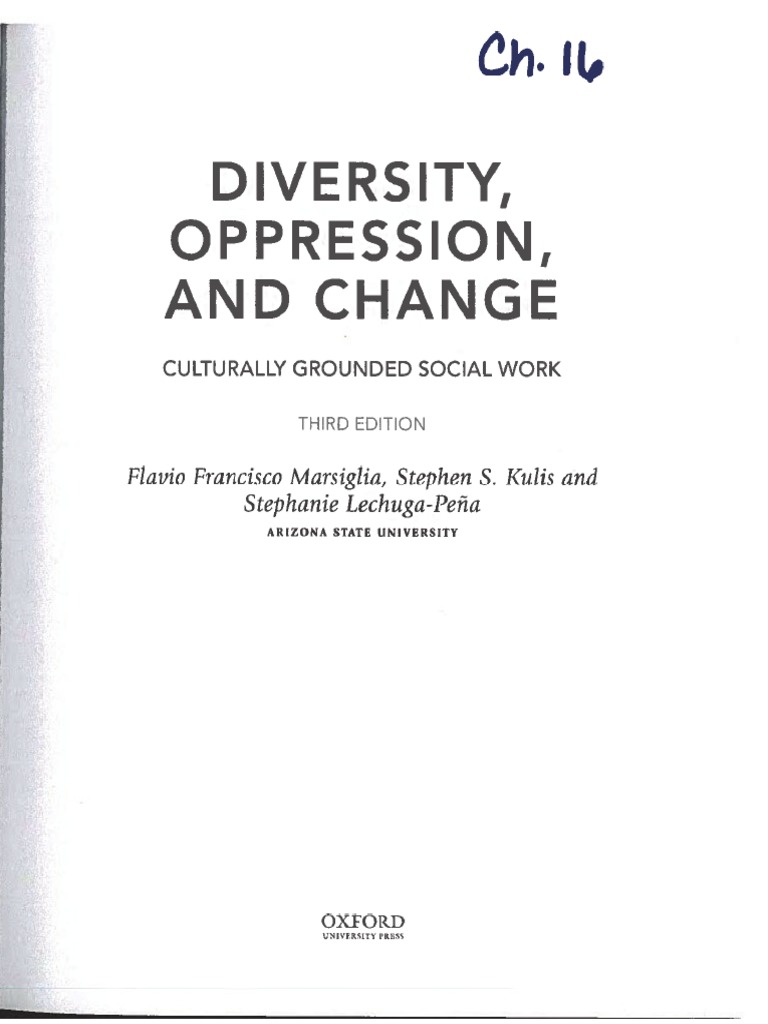 Marsigliaet Al. 2021. Chapter16 Culturally Grounded Social Work and ...
