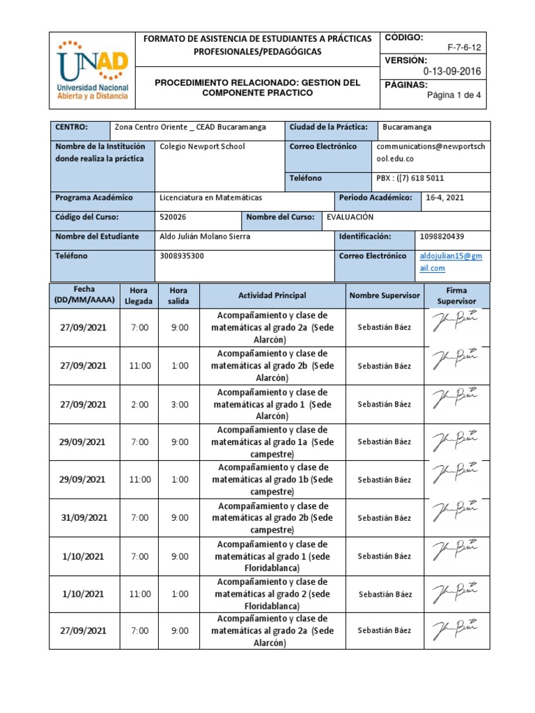 FASE-4 - Anexo - FINALLLL Formato Asistencia A prácticasAM | PDF