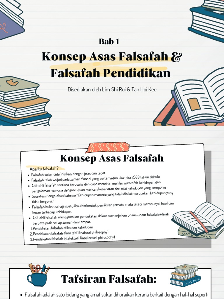 Konsep Asas Falsafah& Falsafah Pendidikan | PDF