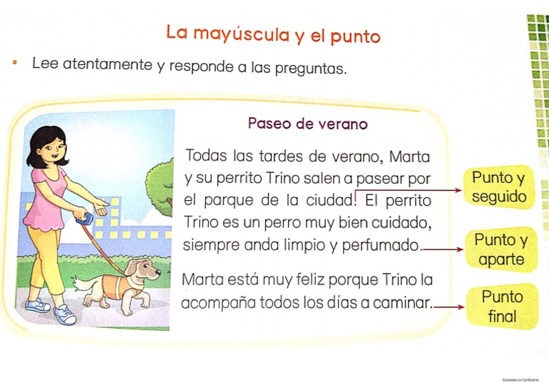 La Mayuscula y El Punto | PDF