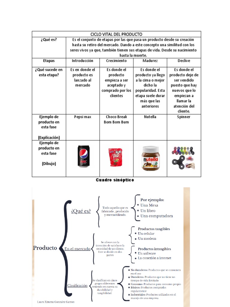 Cuadro Sinóptico y Cuadro Resumen Final | PDF