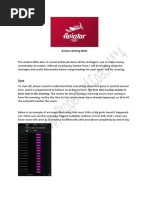 Aviator Cheat Sheet - 1 | PDF