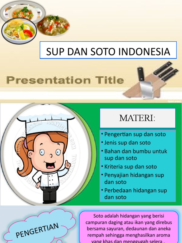 Panduan Lengkap Sup dan Soto Indonesia | PDF
