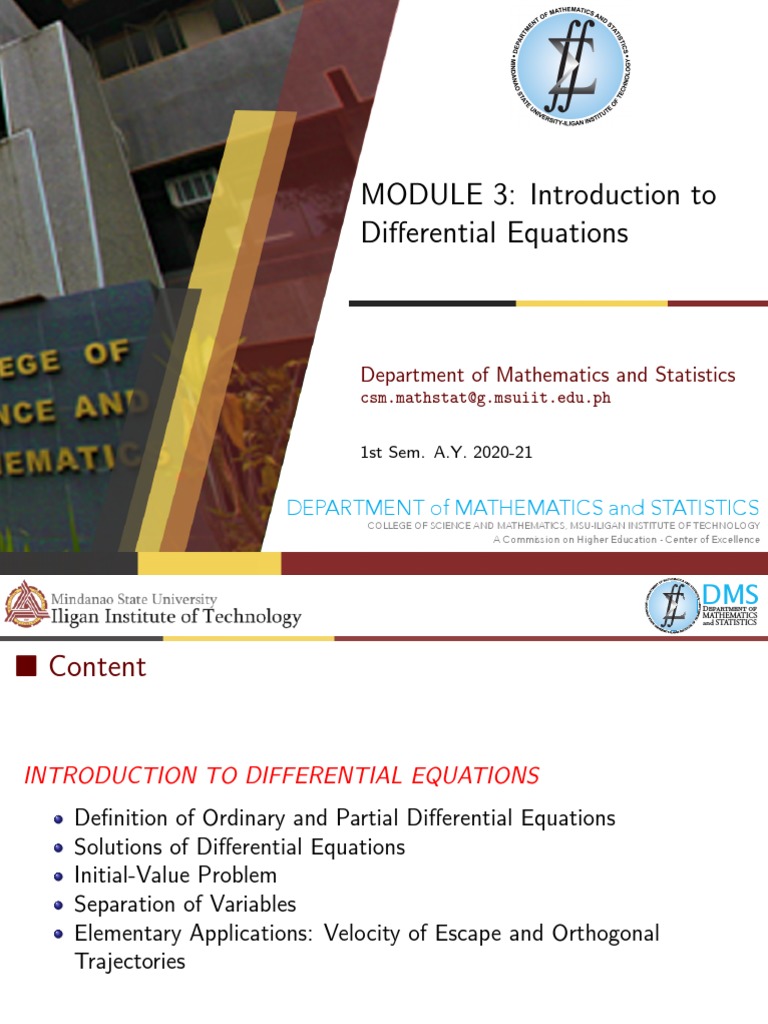 3 Mat071 Module3 | PDF