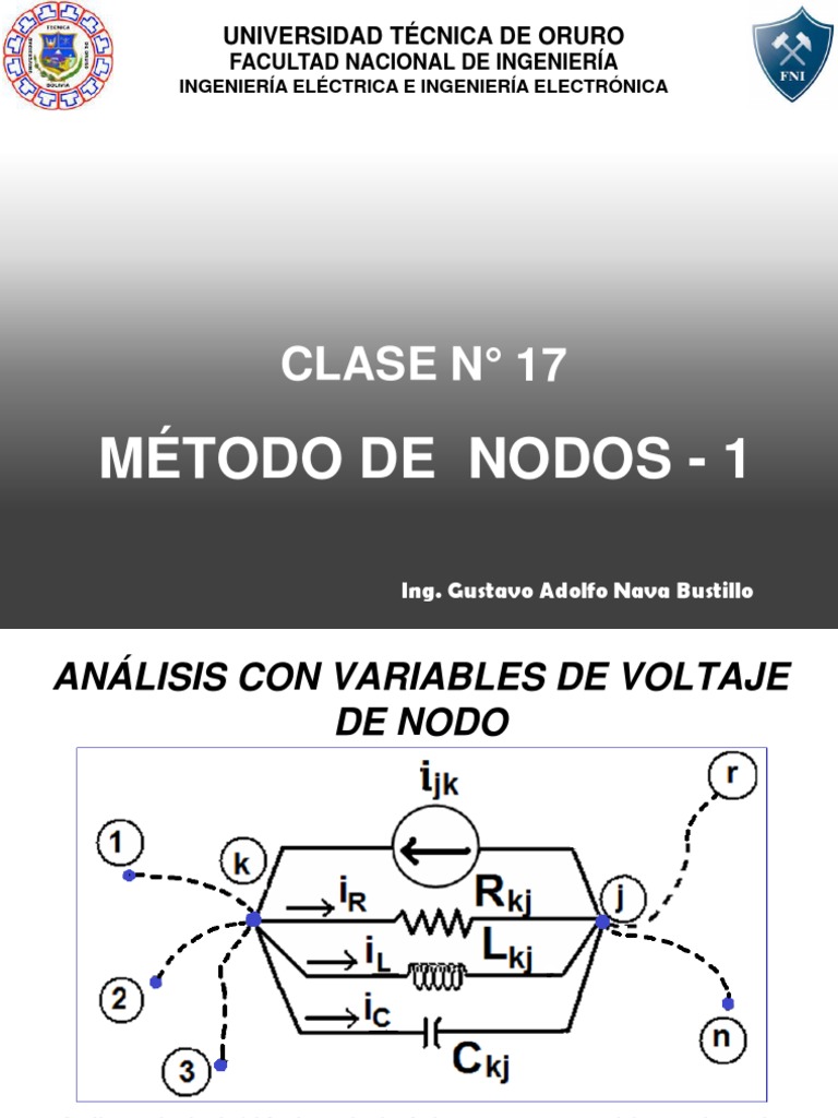 Clase Nâ° 17 Metodo de Nodos - 1 | PDF | Ingeniería Electrónica ...