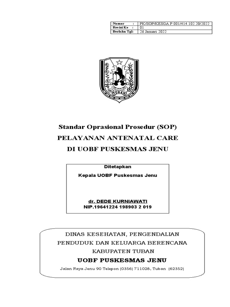 Sampul Sop Fix | PDF