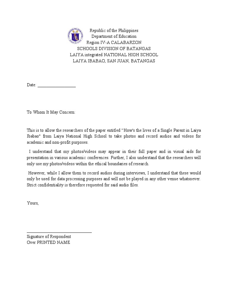 Letter | PDF