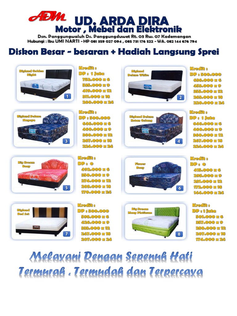 Brosur Kasur Kredit | PDF