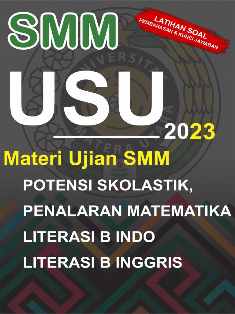 Latihan Soal SMM Usu Paket 2 2023 | PDF