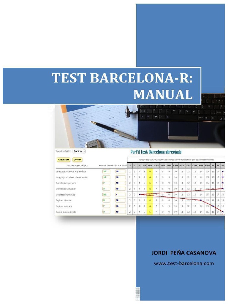 Test Barcelona (Manual) | PDF