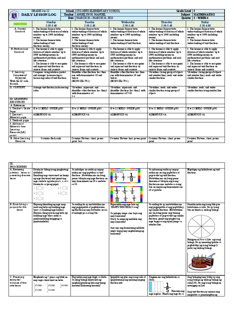 Math Q3 W6 | PDF | Learning | Mathematics